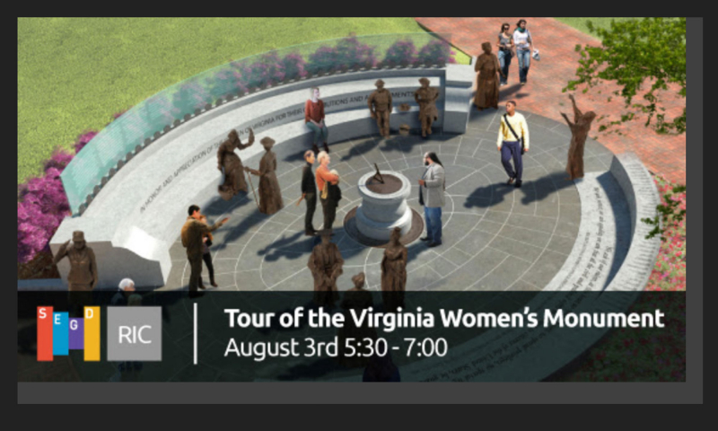 SEGD Tour of the Virginia Women’s Monument | AIGA Richmond