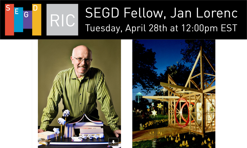 SEGD Virtual Lunch Jan Lorenc | AIGA Richmond