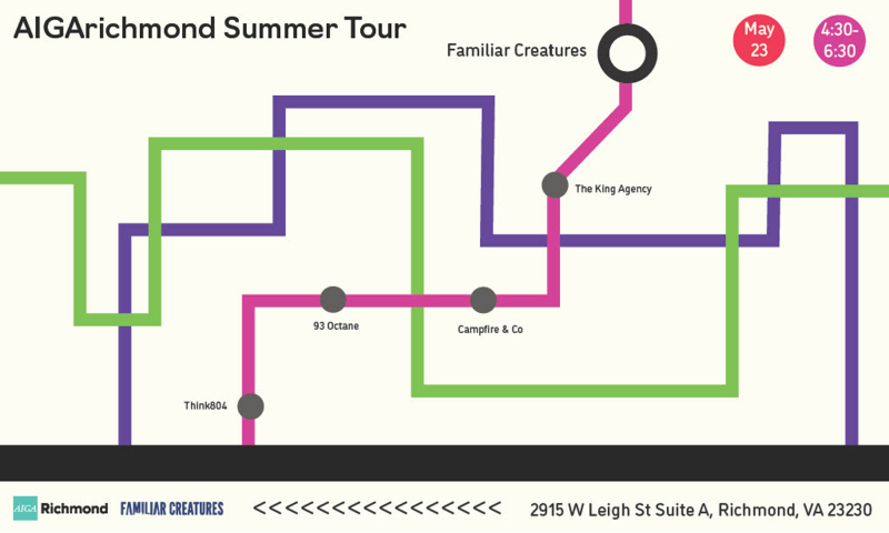 AIGA Richmond Studio Tour May 2024