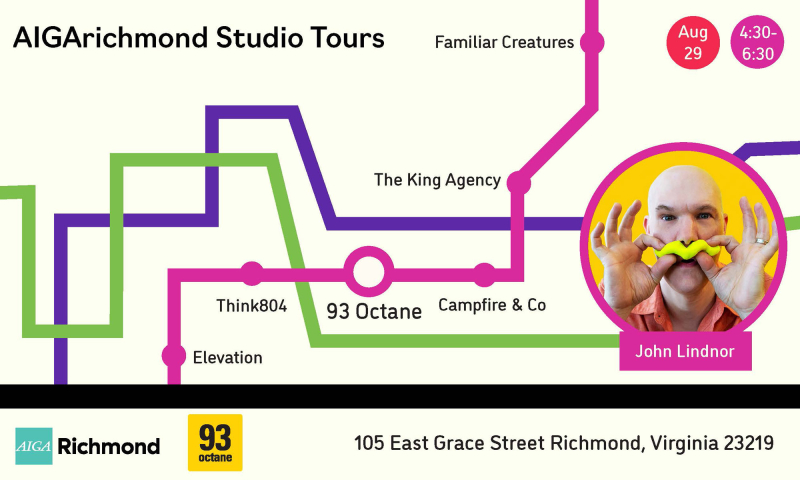 AIGA Richmond Studio Tour August 2024